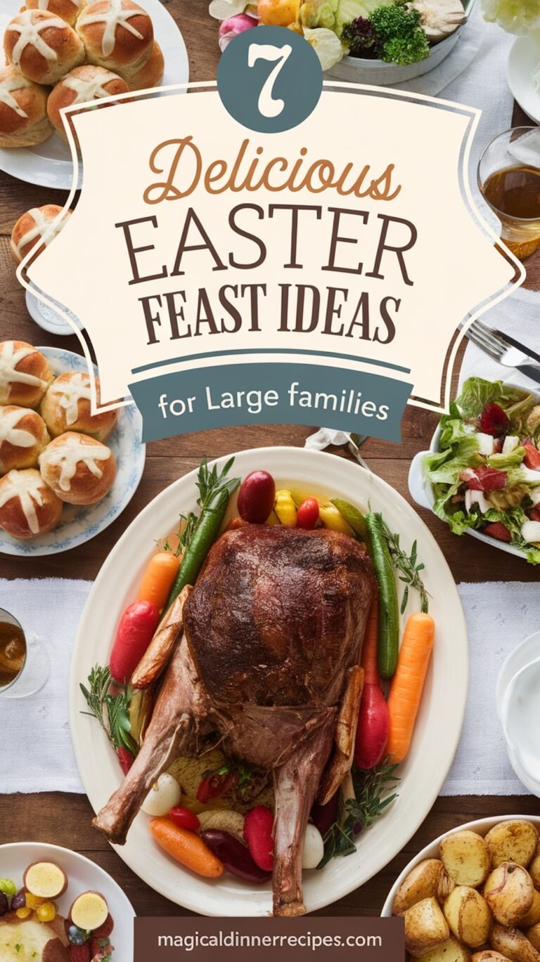 7 Delicious Easter Feast Ideas for Large Families