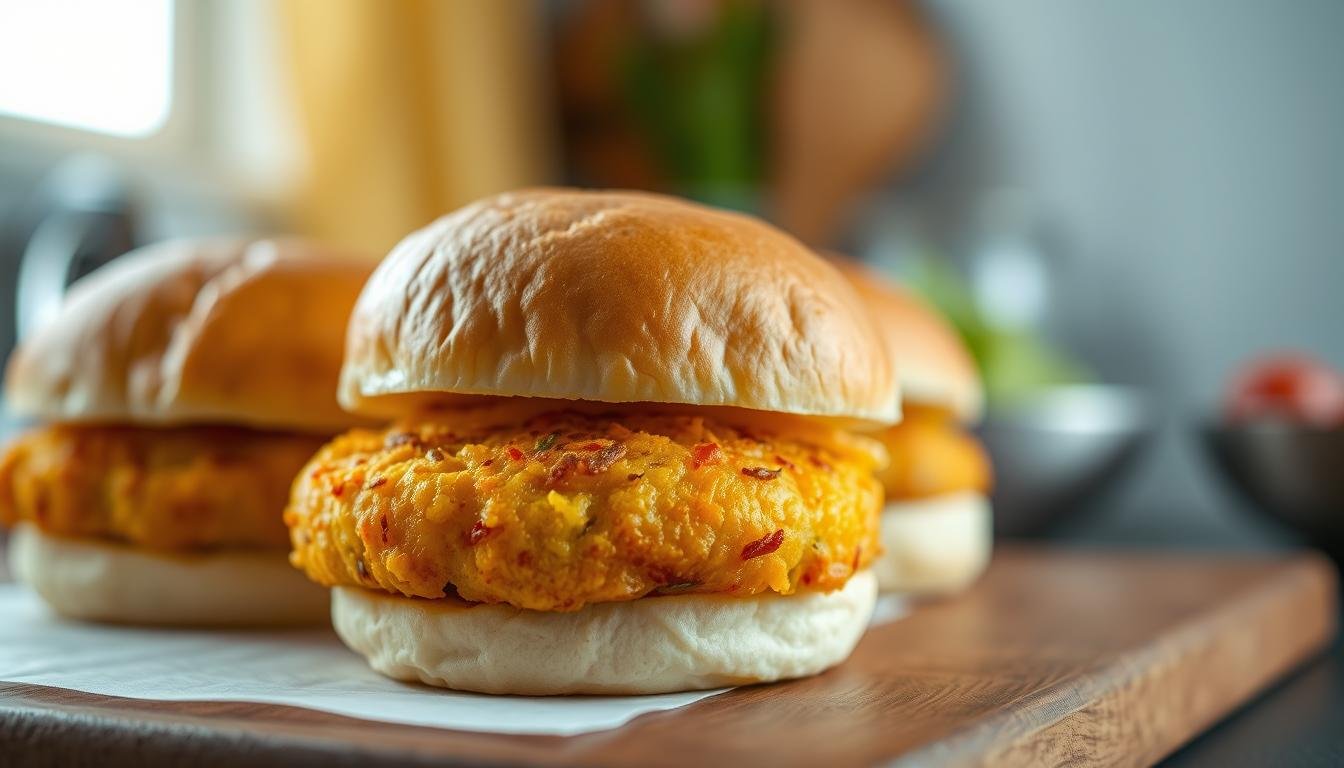 Indian Aloo Tikki Sliders Recipe – Spiced Potato Patties