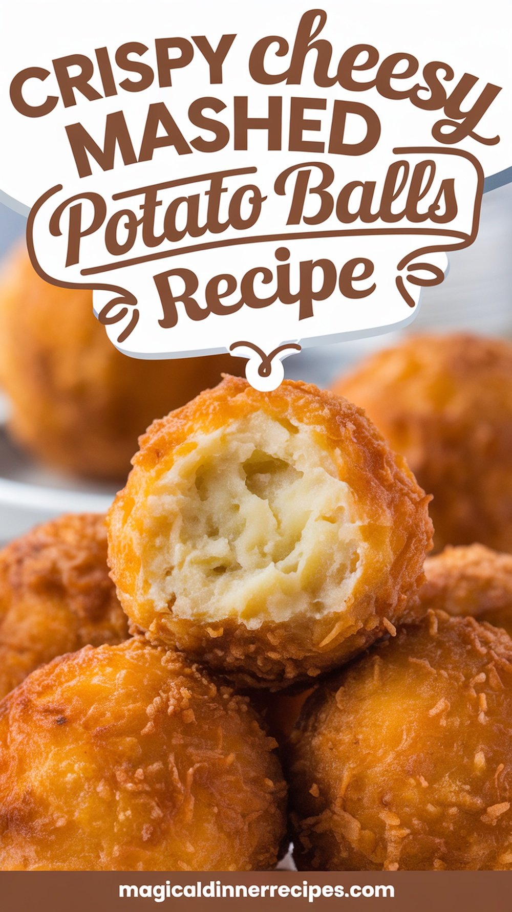 Crispy Cheesy Mashed Potato Balls Recipe